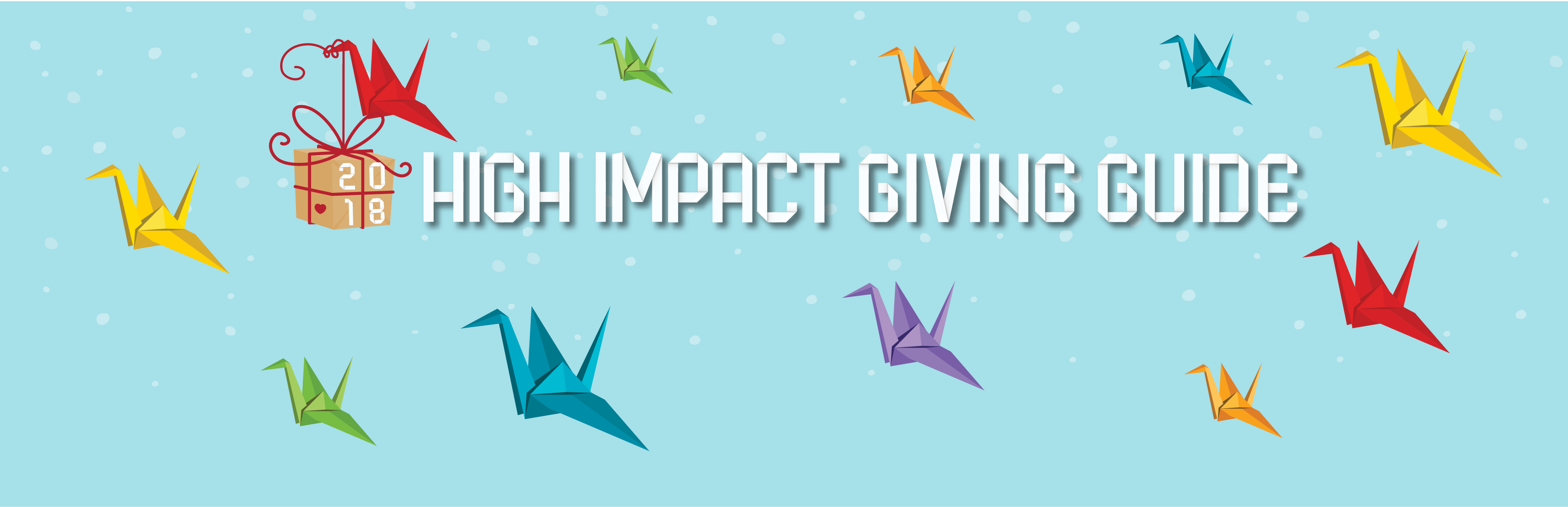 2018 High Impact Giving Guide homepage spotlight - Center for High Impact Philanthropy ...